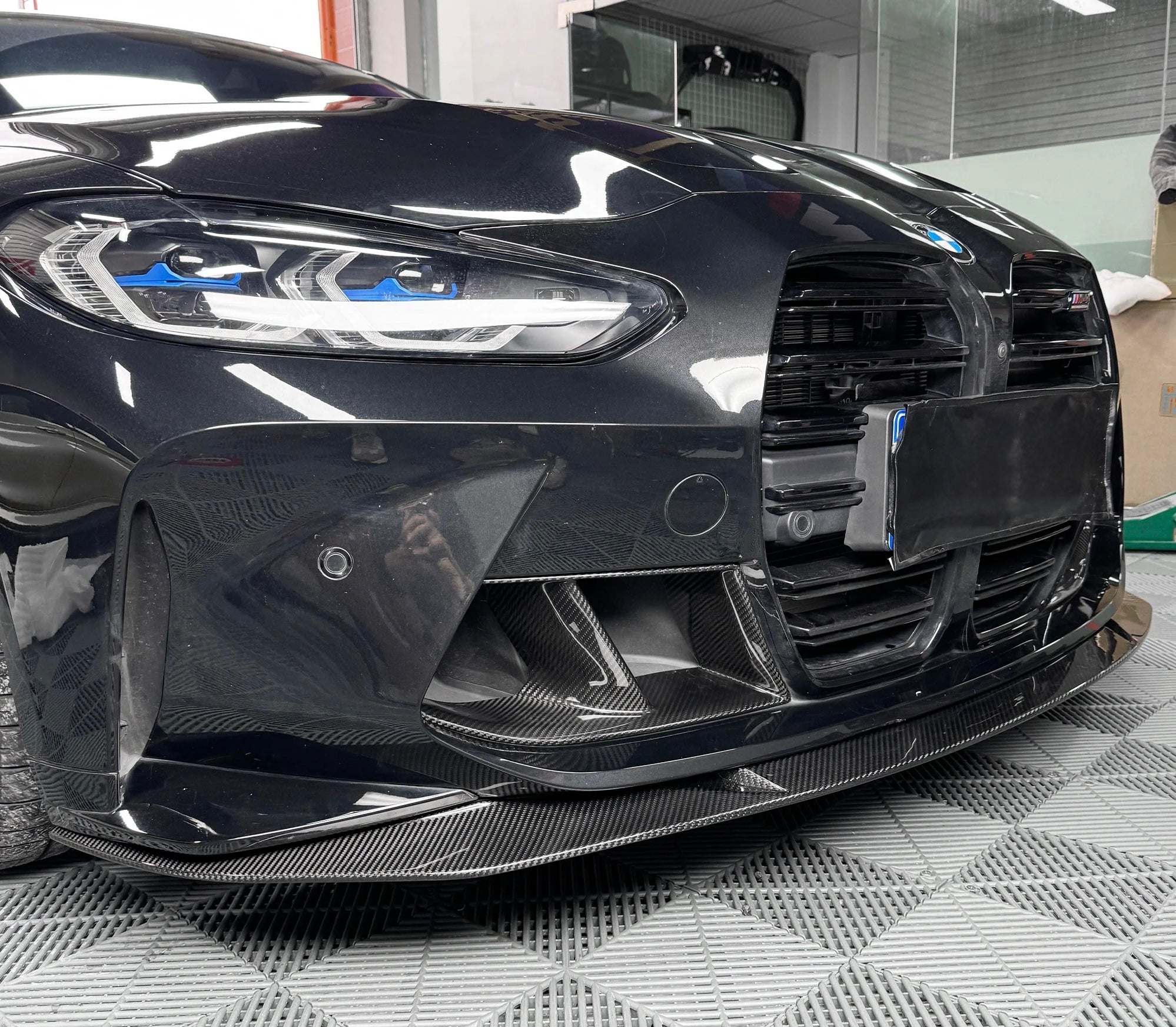 BMW G80 / G81 / G82 / G83 Dry Carbon Fiber MHC 1 Piece Front Lip – LP ...